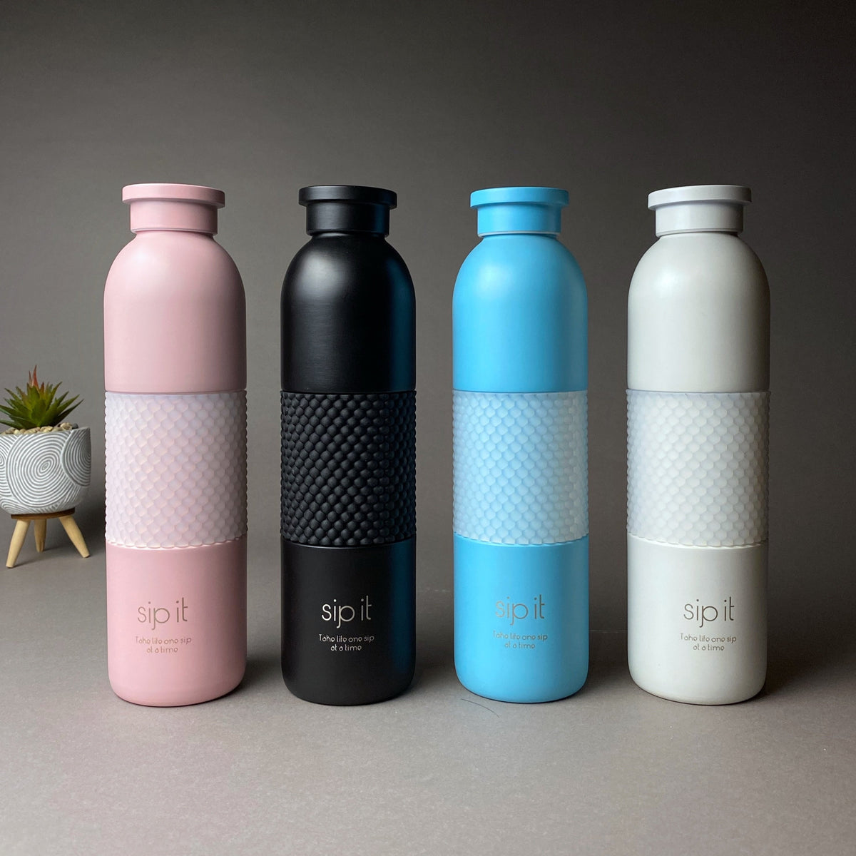 Sip it Black Matte Thermal Bottle 500ML – PlaceitKW